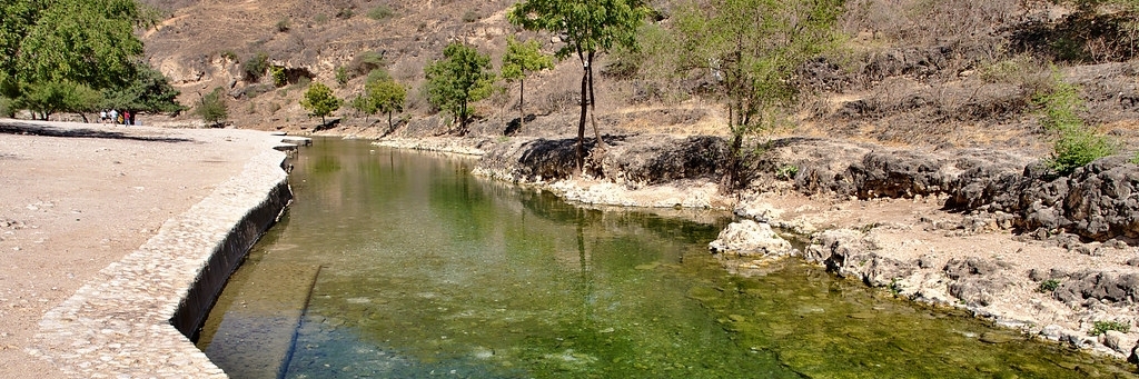 Suối Ayn Razat (Ayn Razat) Şalālah, Oman