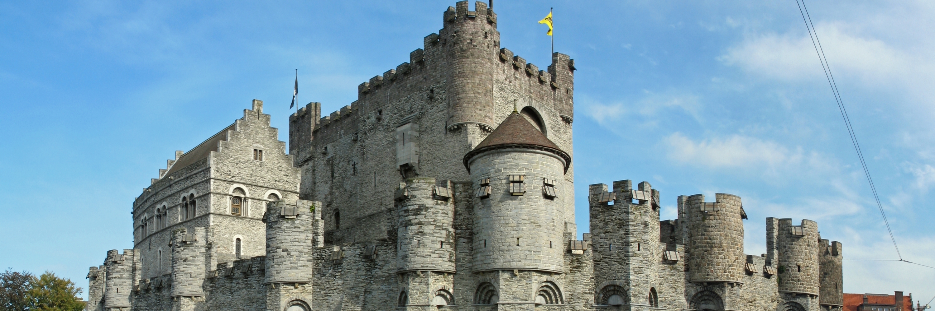 Lâu đài của Bá tước Flanders (Earl of Flanders Castle) Gent, Bỉ