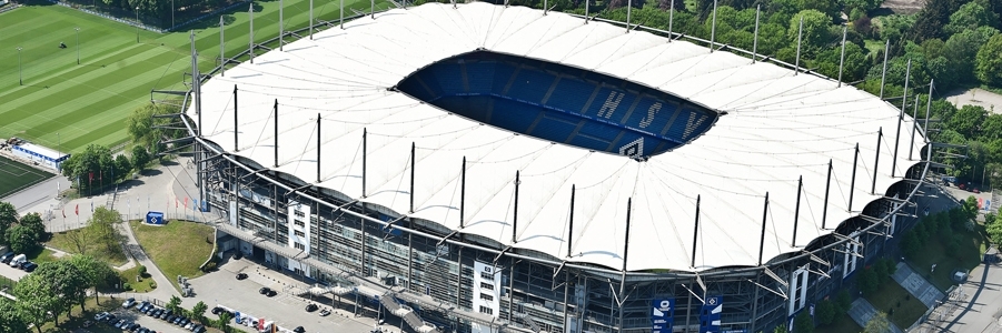 Sân vận động Imtech-Arena (Volksparkstadion) Hamburg, Đức