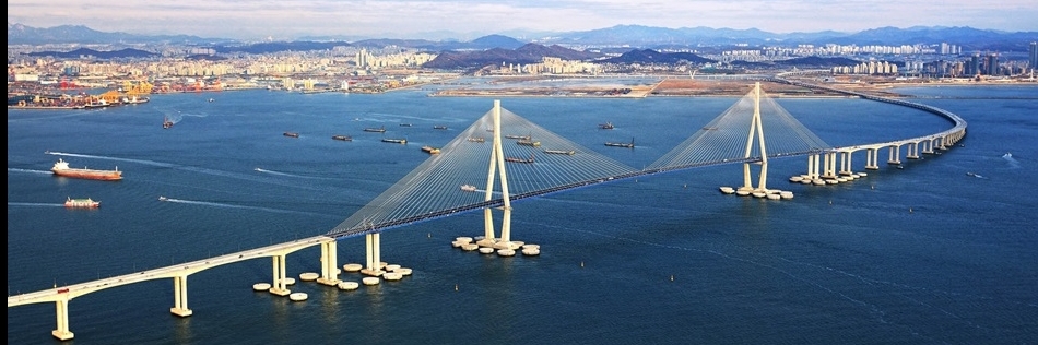 Cầu Incheon (Incheon Bridge) Incheon, Hàn Quốc