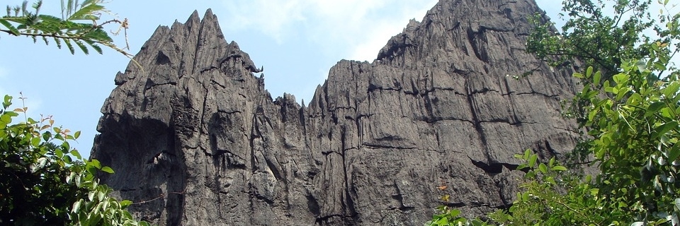 Núi đá dựng (Mounting Stone) Kiên Giang, Việt Nam