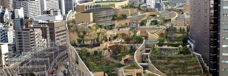 Công viên Namba (Namba Park) Osaka, Nhật Bản