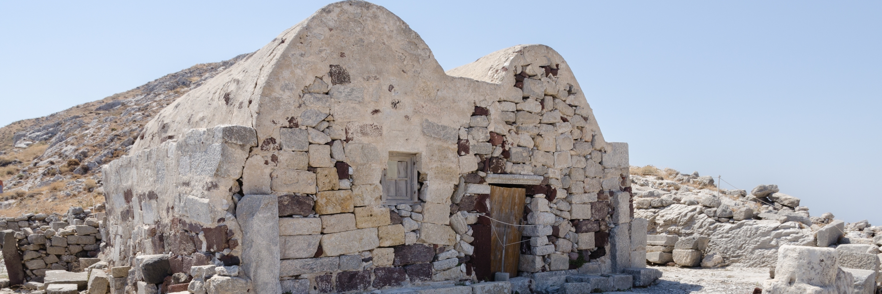 Khu tàn tích Fira (Ancient Fira) Santorini, Greece (Hy Lạp)