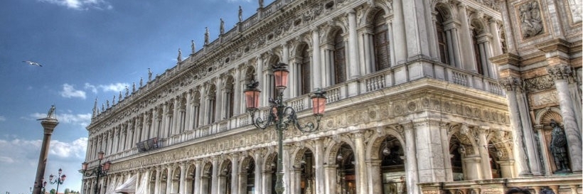 Thư viện quốc gia San Marco (San Marco National Library) Venice, Italia (Ý)